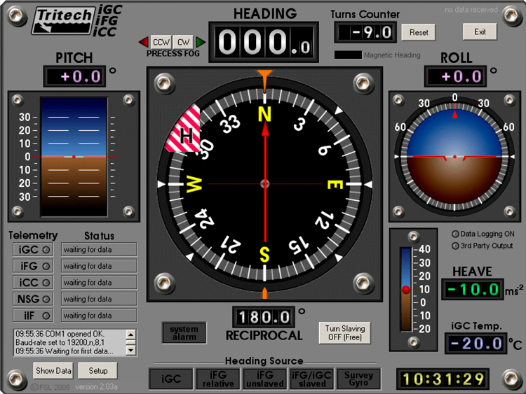 Intelligent Fibre-Optic Gyro (iFG) - Marine Vision S.L.